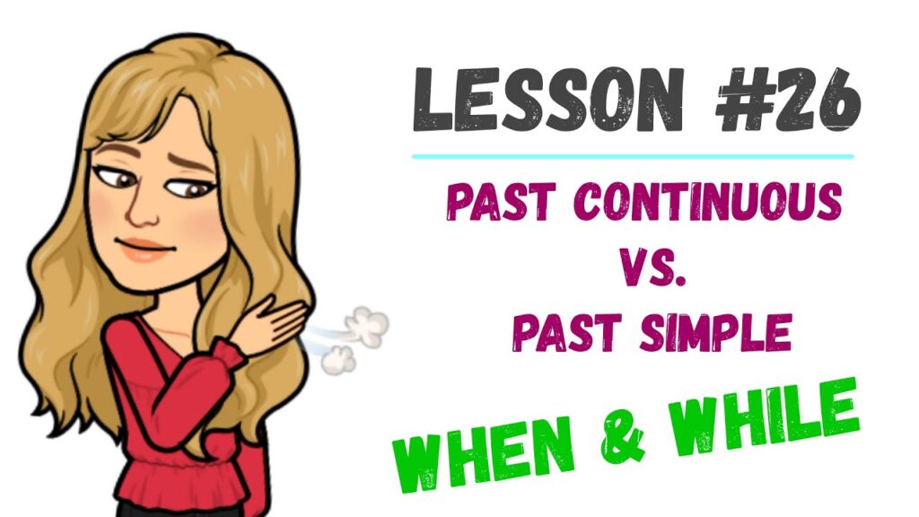 Ejercicios de When and While en inglés