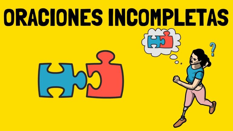 Ejercicios de oraciones incompletas en inglés