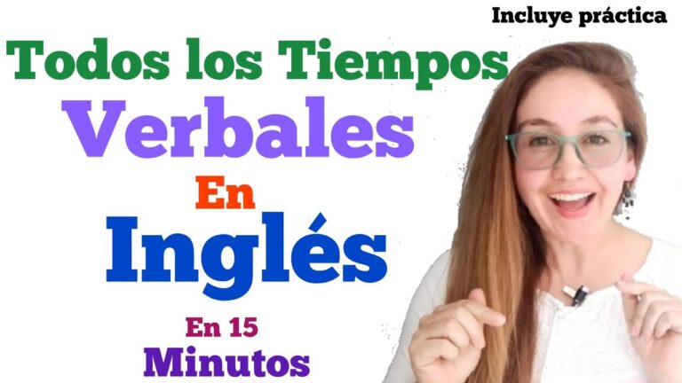 Ejercicios de verbos en inglés en todos los tiempos verbales