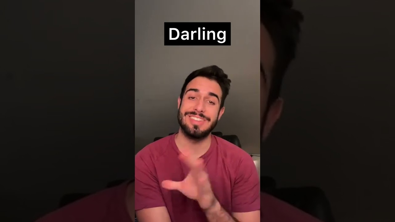 Qué significa darling en inglés