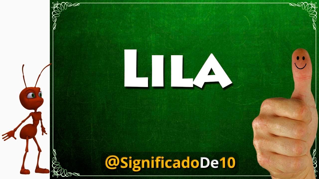 Qué significa lila
