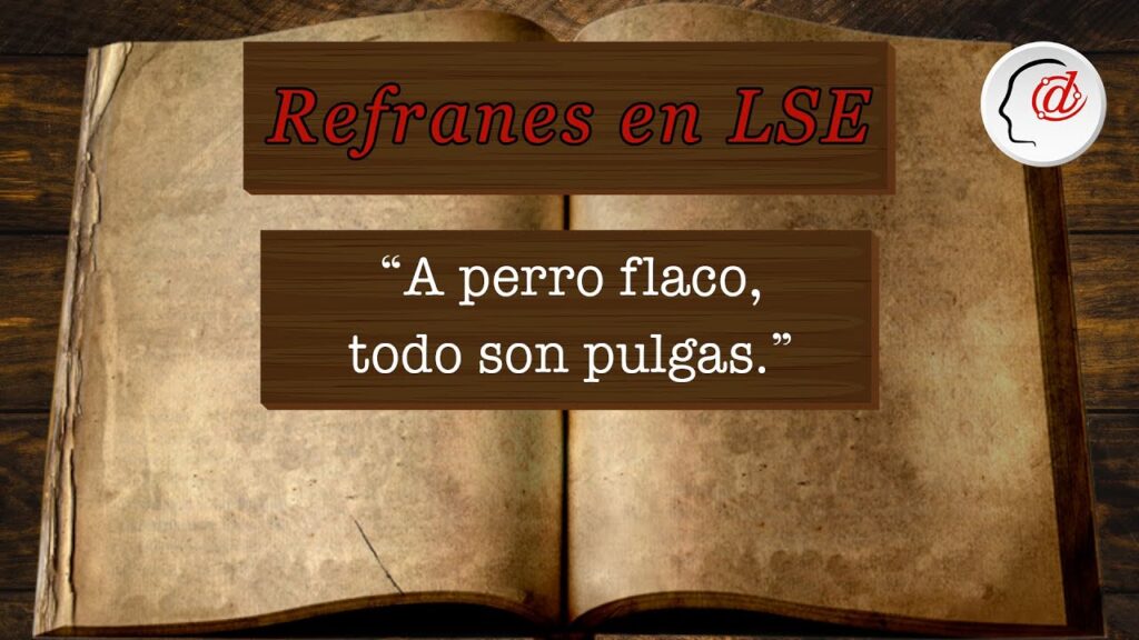 Qué significa "A perro flaco todo son pulgas