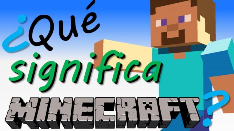 Qué significa Minecraft