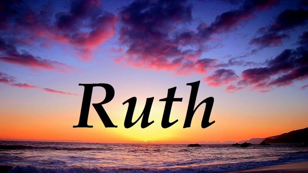 Qué significa Ruth