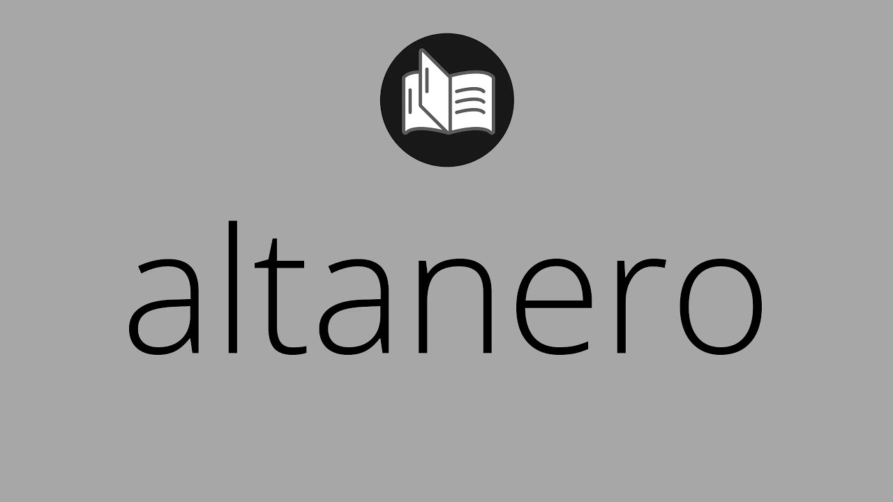 Qué significa altanero