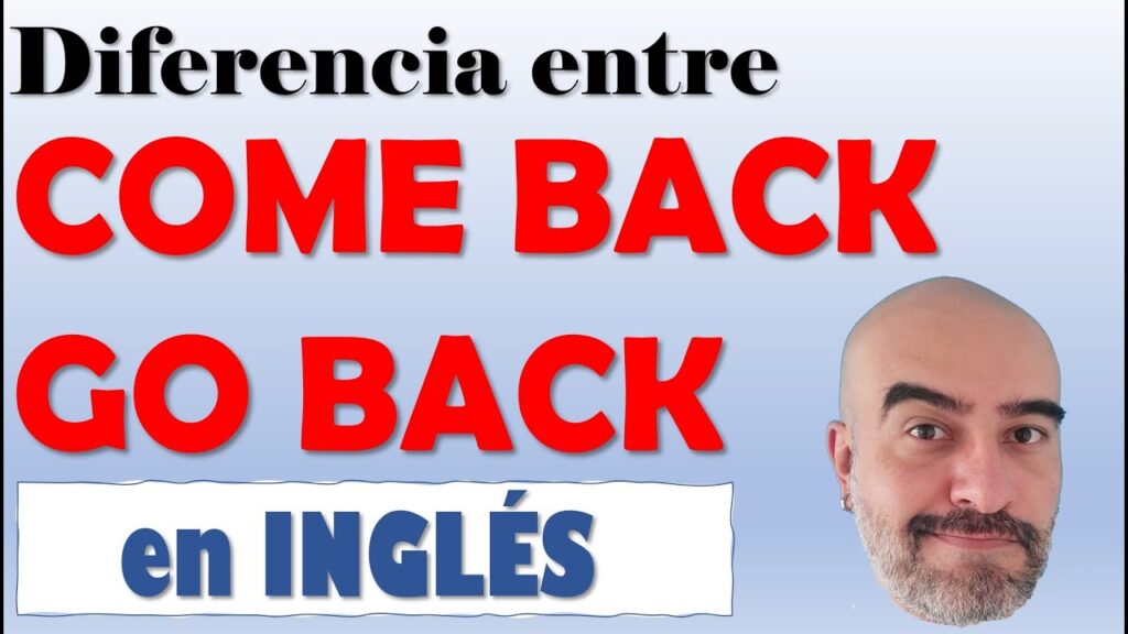 Qué significa back