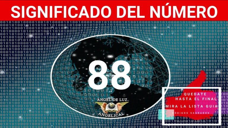Qué significa el número 88