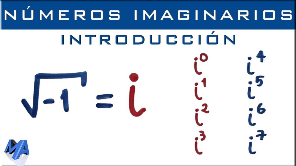 Qué significa "i" en matemáticas