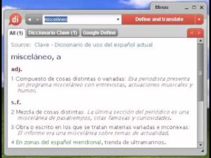 Qué significa misceláneos