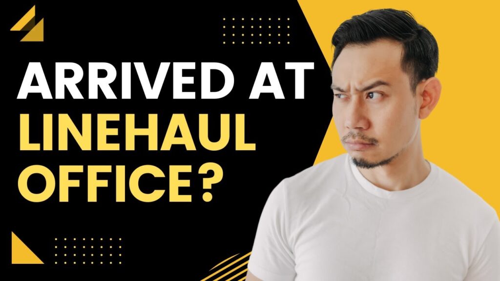 Qué significa received by line haul