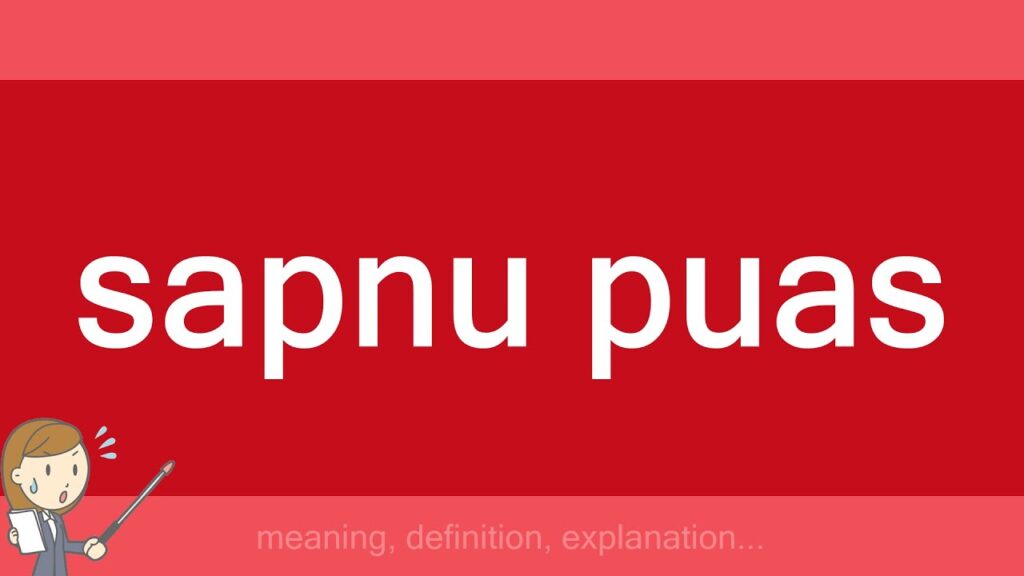 Qué significa sapnu puas en español