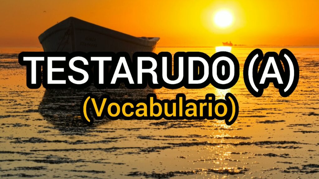 Qué significa testarudo