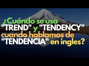 Qué significa trend