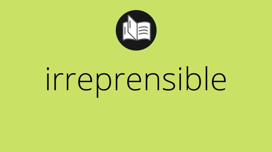 Qué Significa Irreprensible