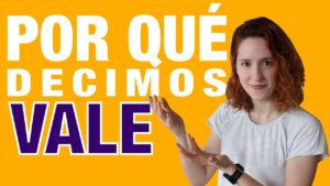 Qué Significa Vale en España
