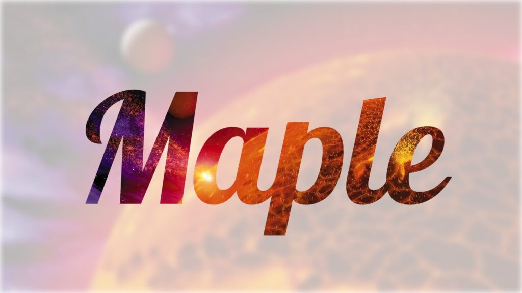 Qué significa maple